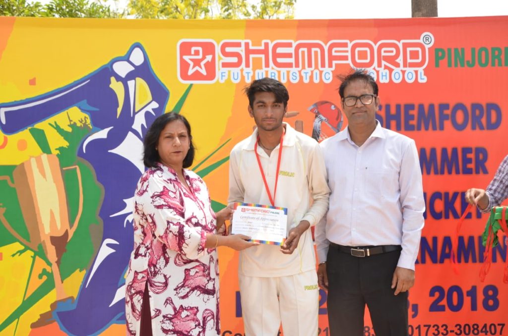 Shemford Futuristic School Pinjore hosts cricket tournament