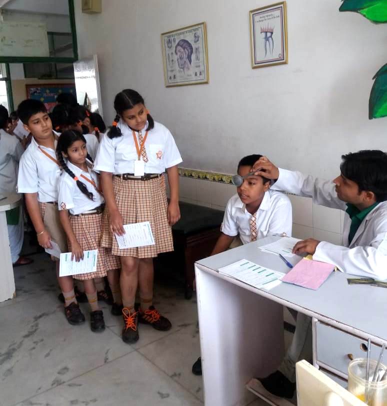 EYE CAMP ORGANISED AT SHEMFORD PINJORE - SHEMFORD Pinjore
