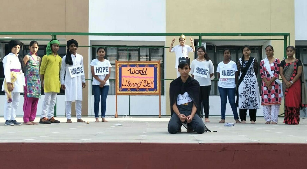 WORLD LITERACY DAY OBSERVED AT SHEMFORD FUTURISTIC SCHOOL, PINJORE ...